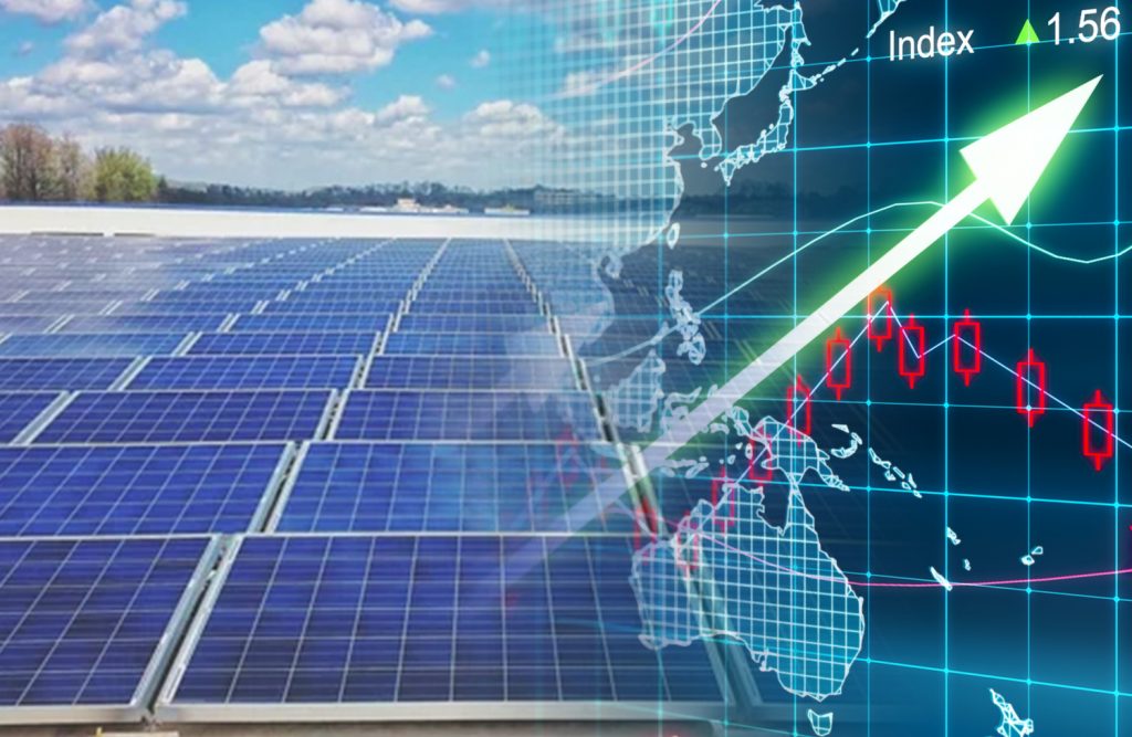 Relation Between the Solar Energy Stock Sector & Interest Rate - Stock ...